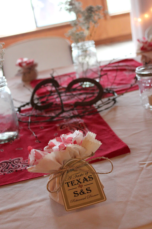 Fun with the Fullwoods: Rehearsal Dinner Decorating: A Taste of Texas