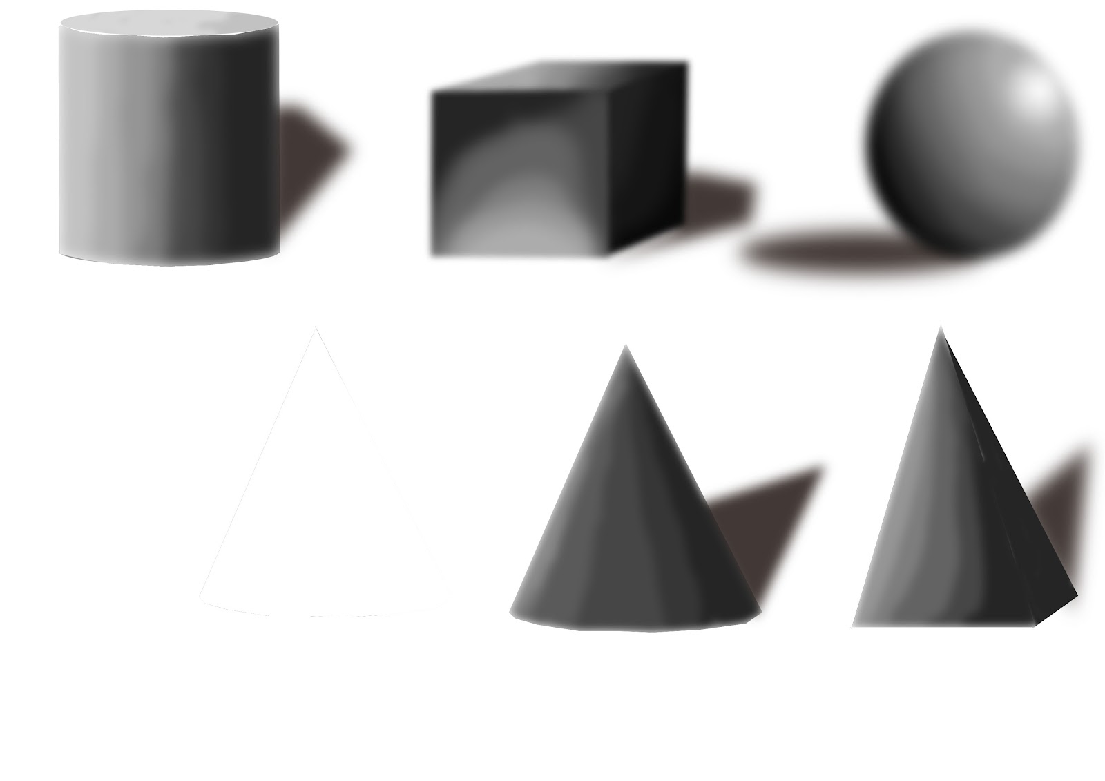 Value Shading Shapes