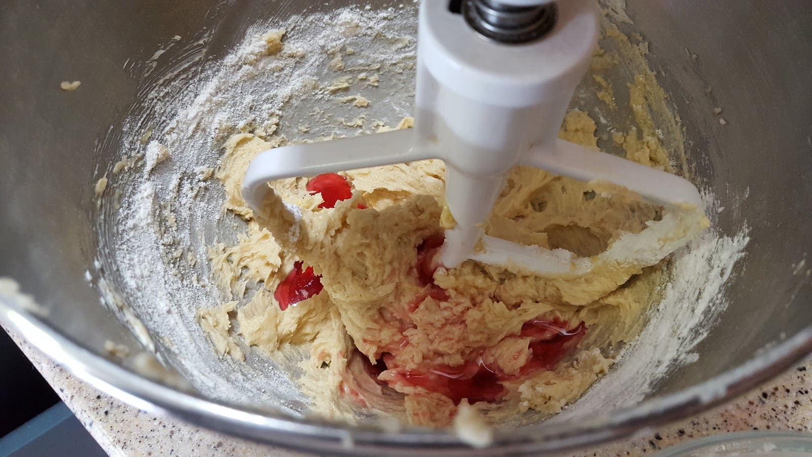 My Patchwork Quilt: CHERRY DROP COOKIES