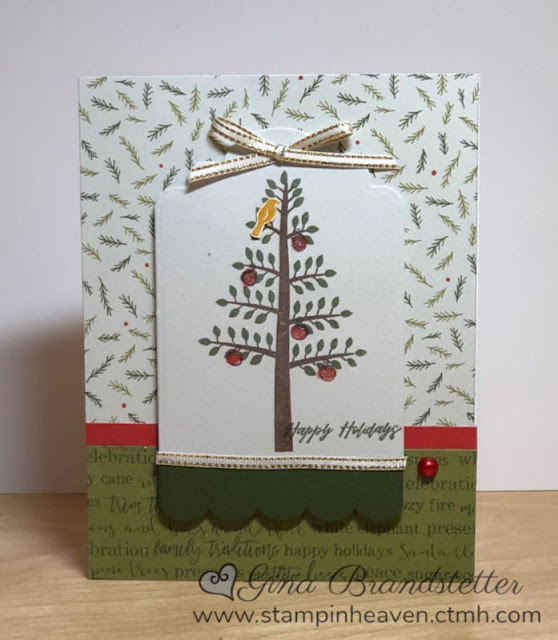 November Stamp of the Month - Seasonal Trees