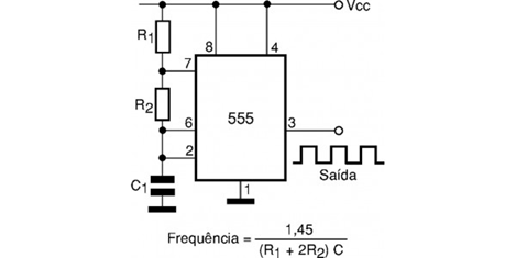 Avanti Eletrônica: Circuito Integrado 555