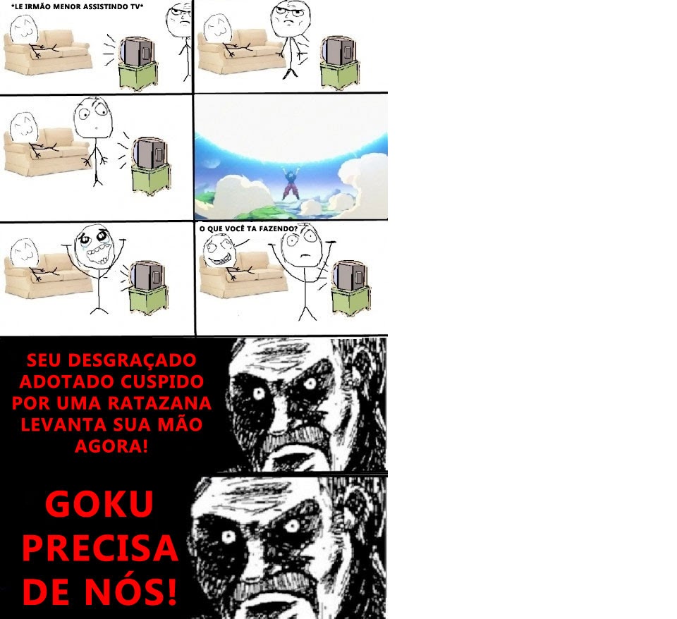 AniMeMe --> Tirinhas Memes , Videos e Muito Mais --> Divulguem: goku e ...