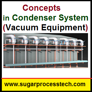 Condenser System for Vacuum Creation In sugar Industry ~ Sugarchemist