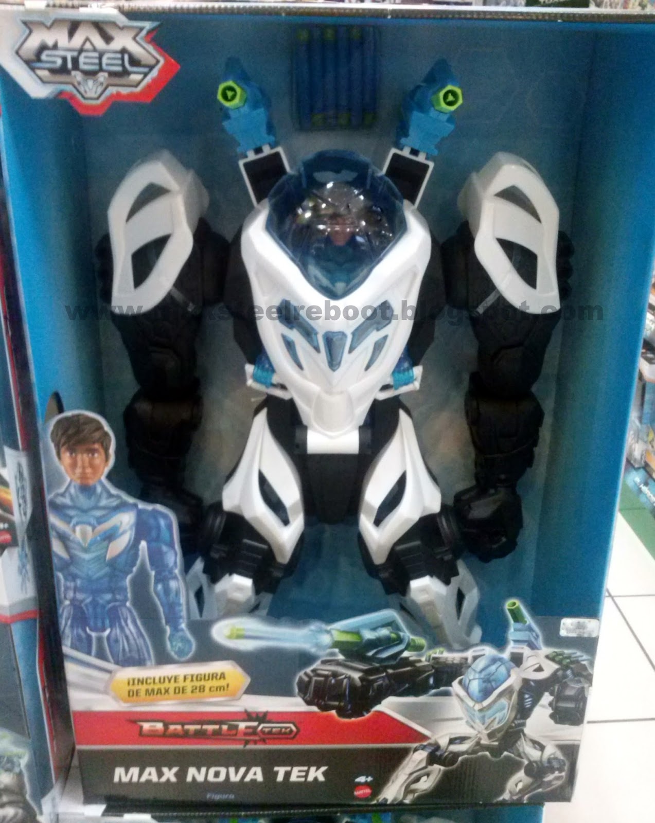Max Steel Reboot: Nuevo Max Steel Todoterreno y más figuras 2015 en tiendas
