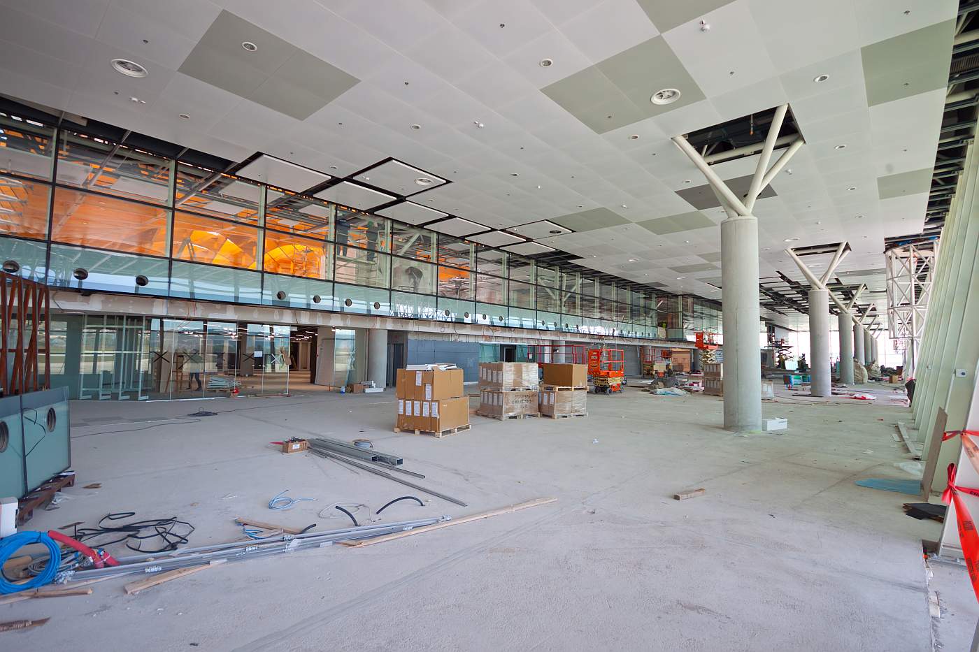 PHOTOS: Split terminal project enters final phase