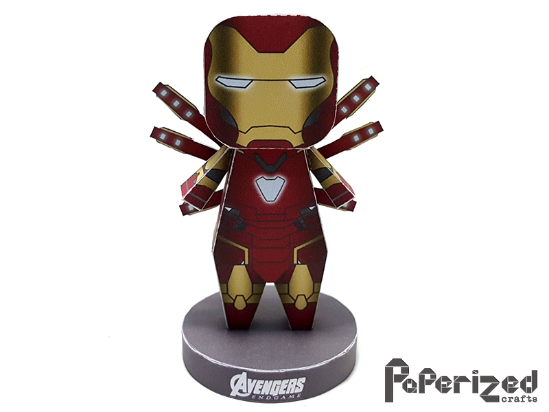Avengers: Endgame - Iron Man Papercraft | Paperized Crafts