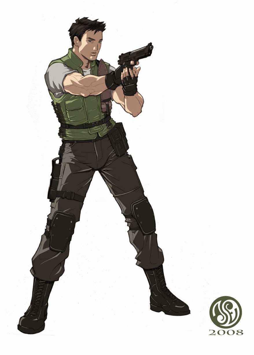 nime cats: Chris Redfield