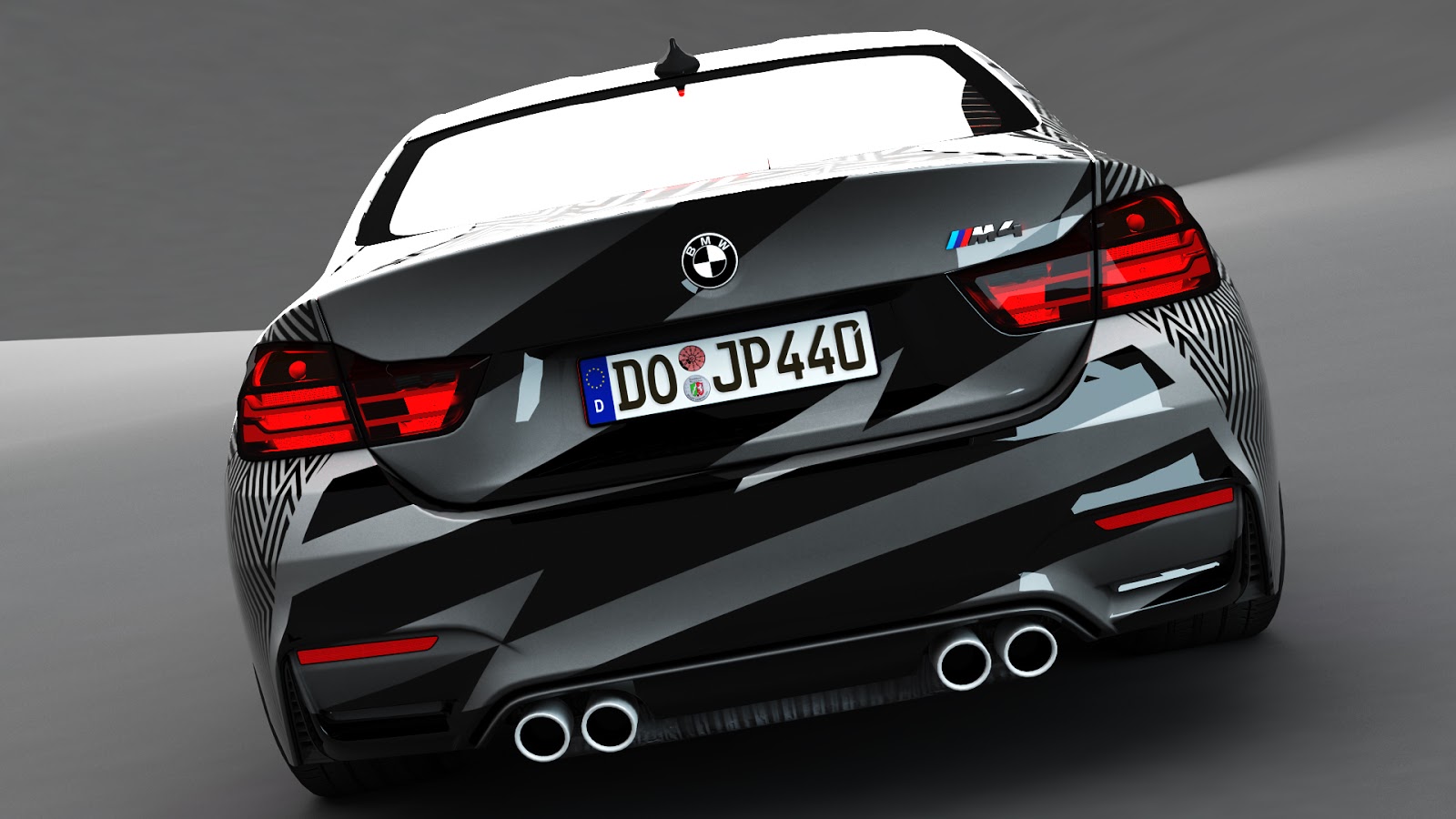 Lucian Paine Design: BMW M4 JP Performance "Get Dazzle"-Design
