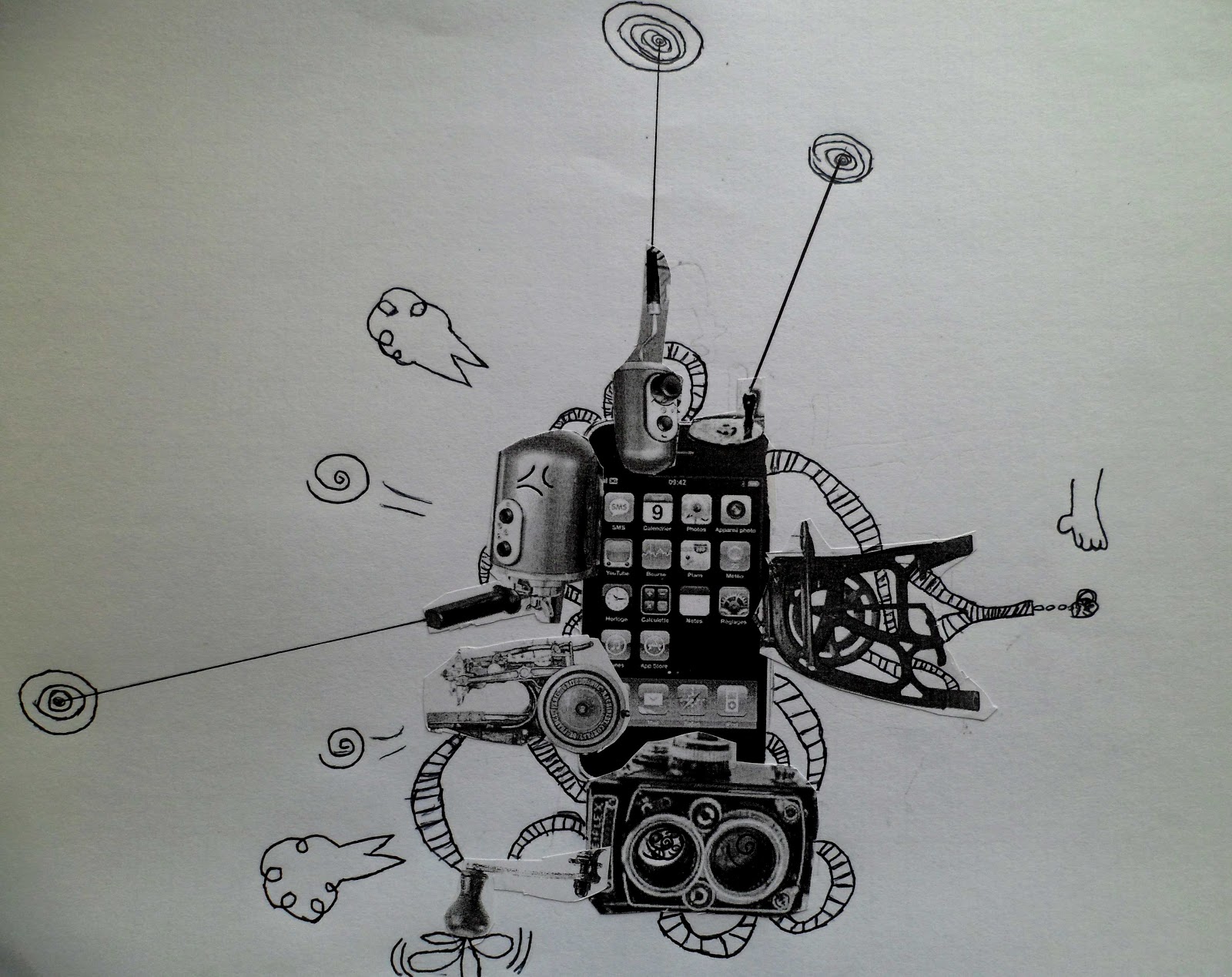 ARTS PLASTIQUES... 2012-2013 : 5E - LA MACHINE INFERNALE