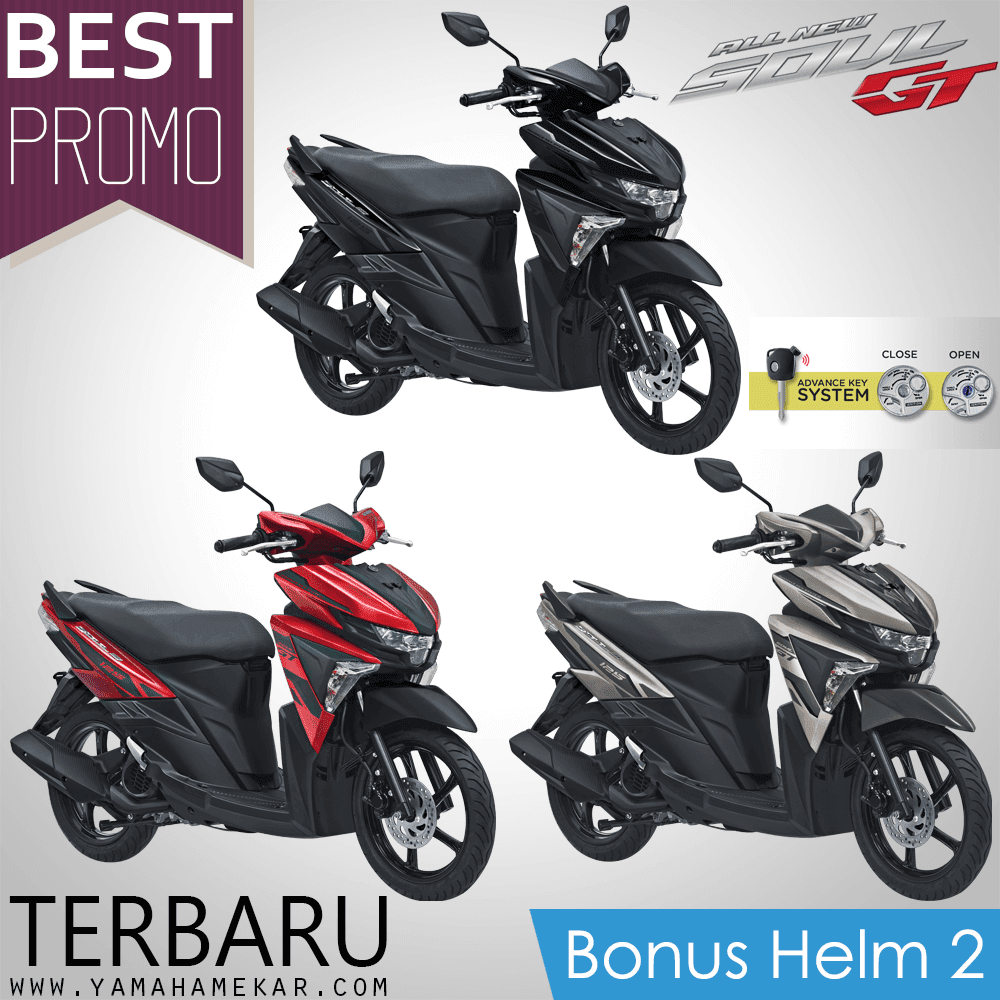 Koleksi Gambar Modifikasi Yamaha Soul Gt 125 Blue Core