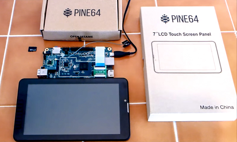 Moving Pictures: PINE64 Affordable Single Board Computer - First ...