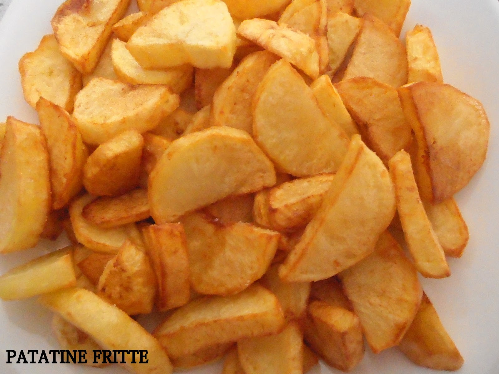 Il magico mondo di Annarita: PATATINE FRITTE