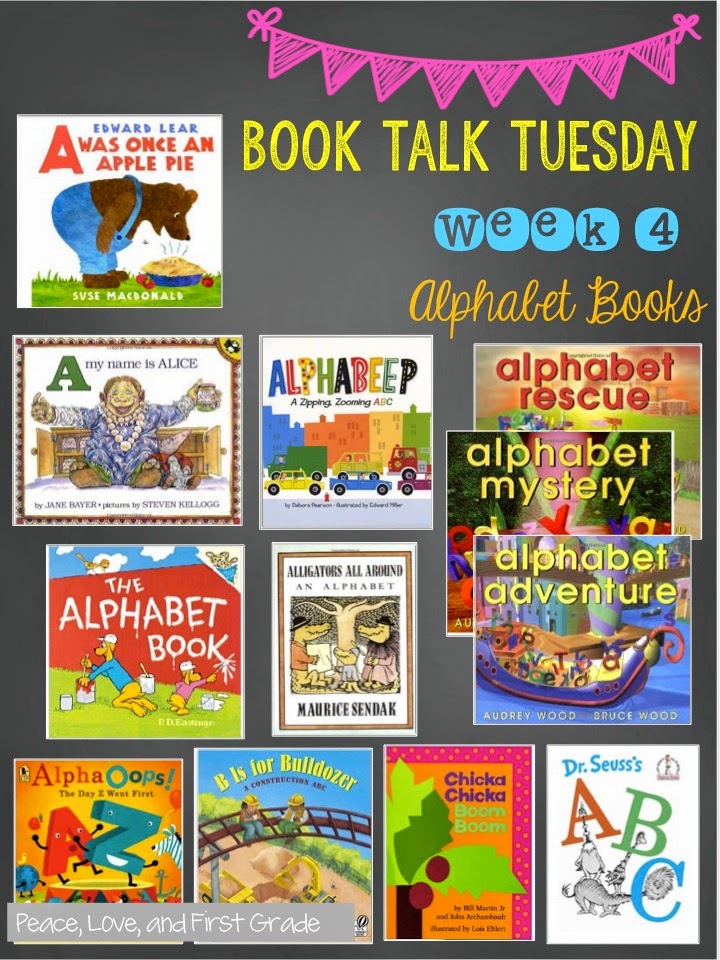 23 ALPHABET BOOKS | Peace, Love, and First Grade