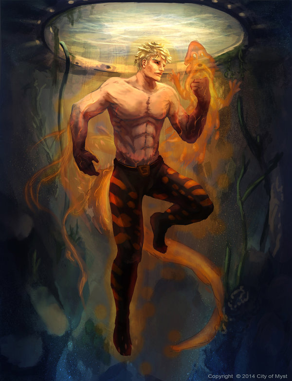 Fire Salamander Elemental