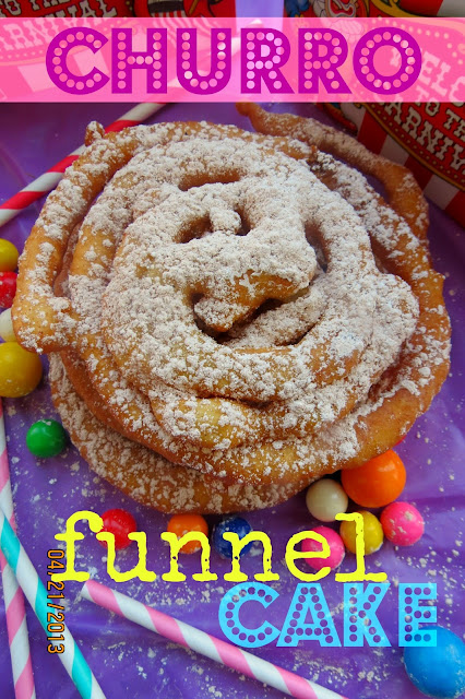 chica chocolatina: Sweet Churro Funnel Cake