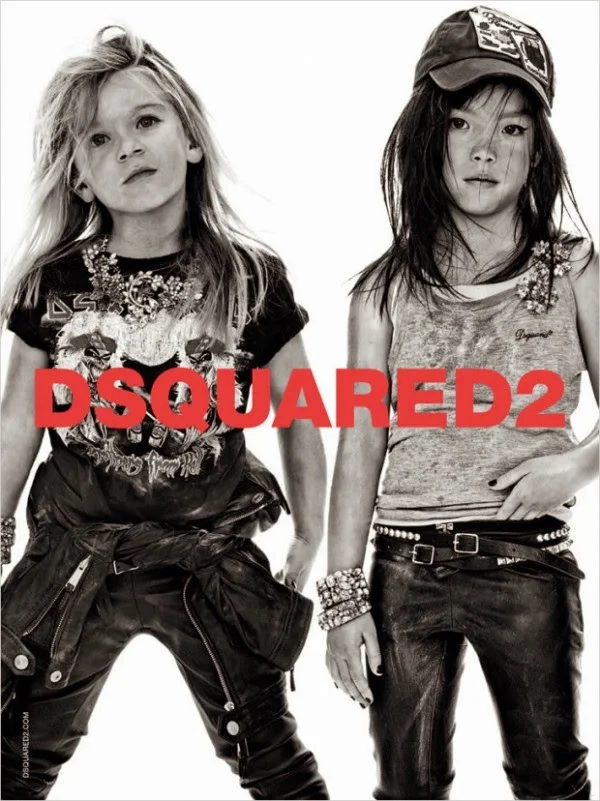 Dsquared2 Kids Campaign Spring/Summer 2014
