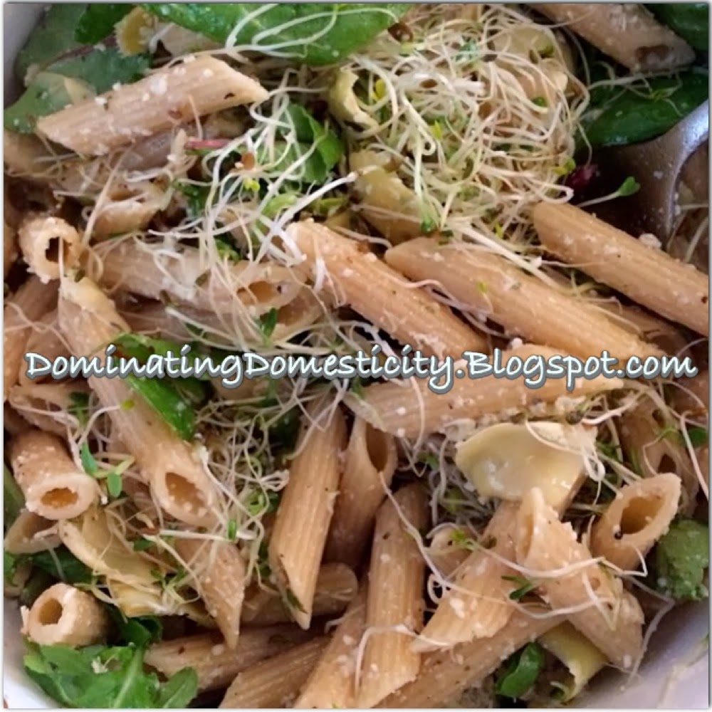 Dominating Domesticity : Easy, healthy cold pasta