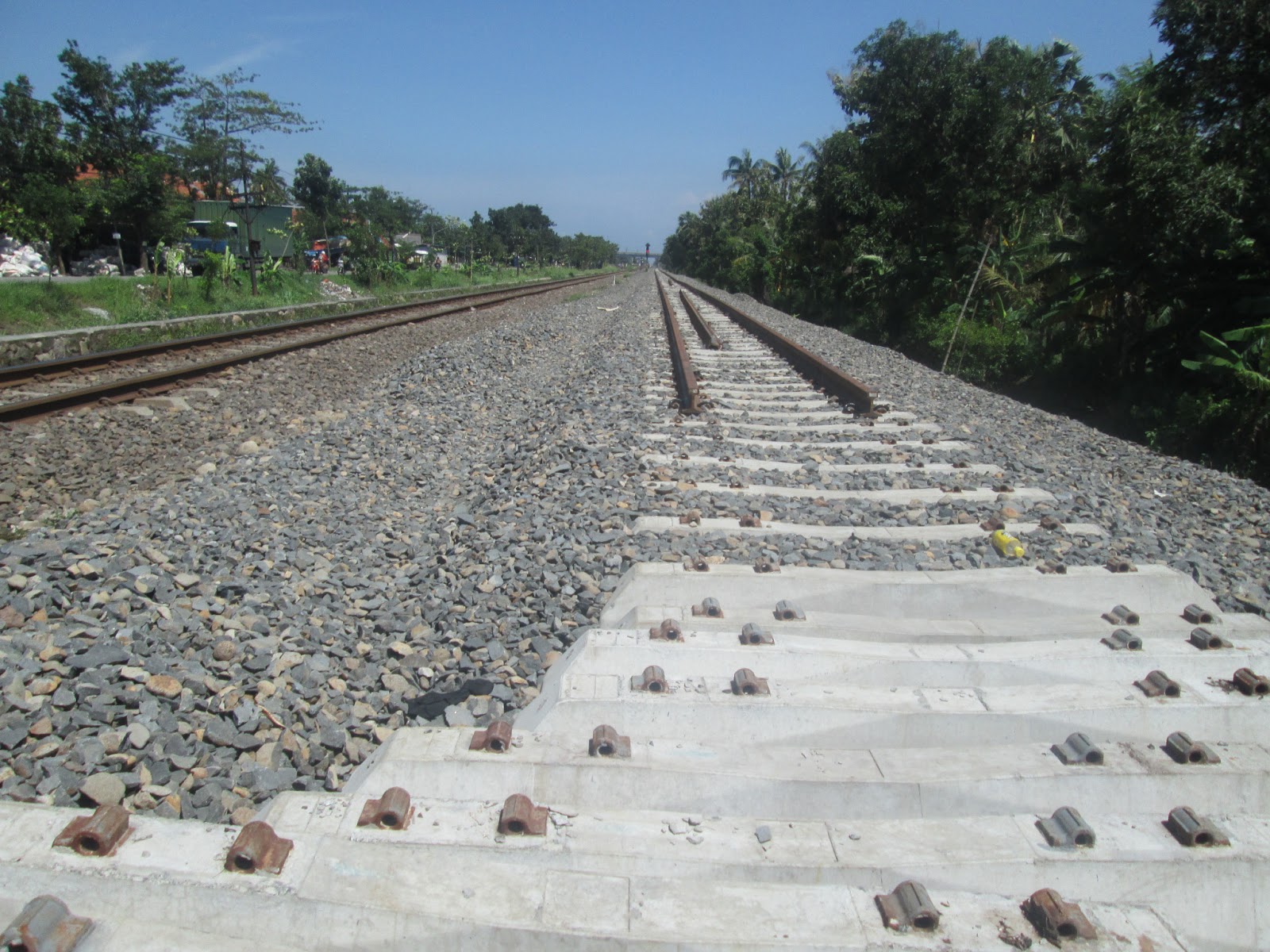 BUNGA MELATI BLOG: pembuatan jalur rel ganda