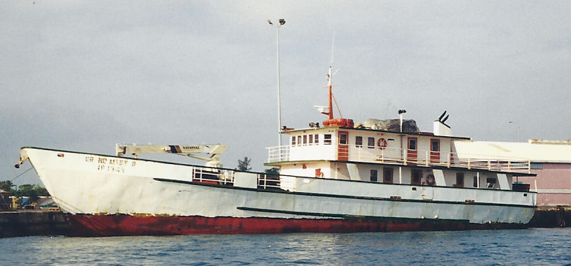 M/V Grand Master, built FL in 1983, trading to Exumas - Eric Wiberg