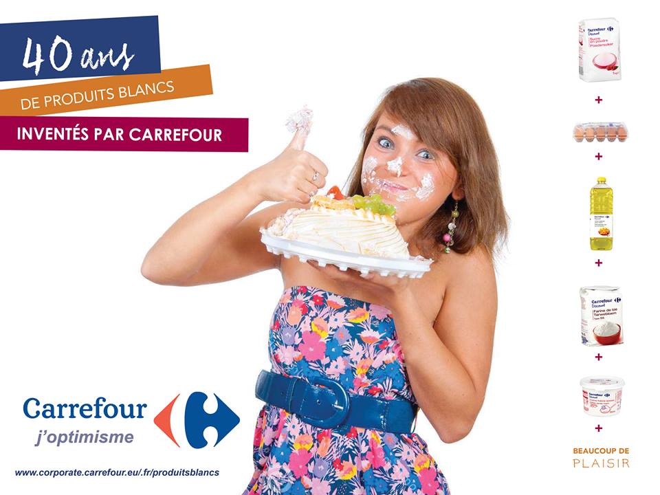 Une histoire, Une pub, Une plume: Carrefour fête les 40ans des produits ...