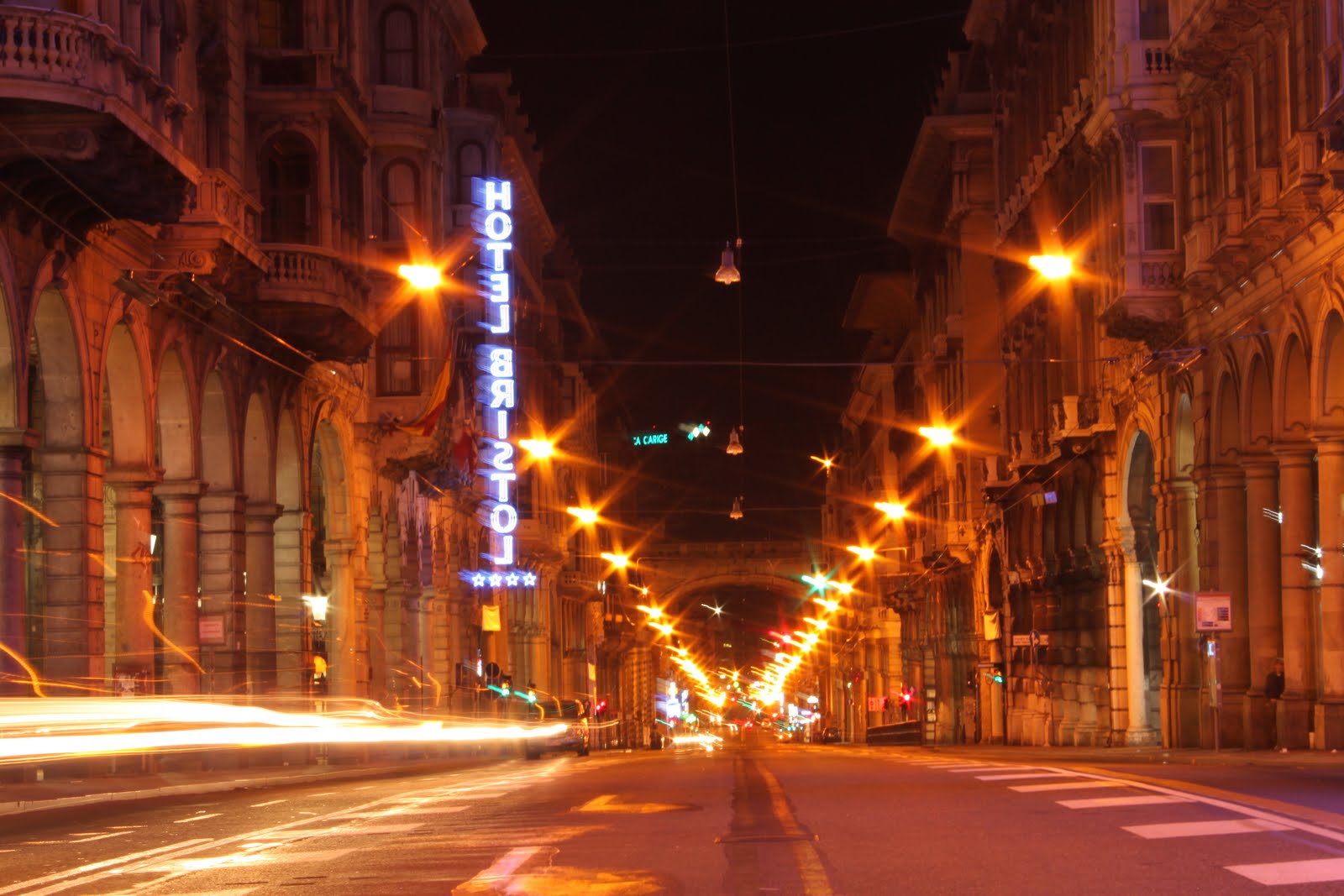 Jude In Italy: Genoa at Night