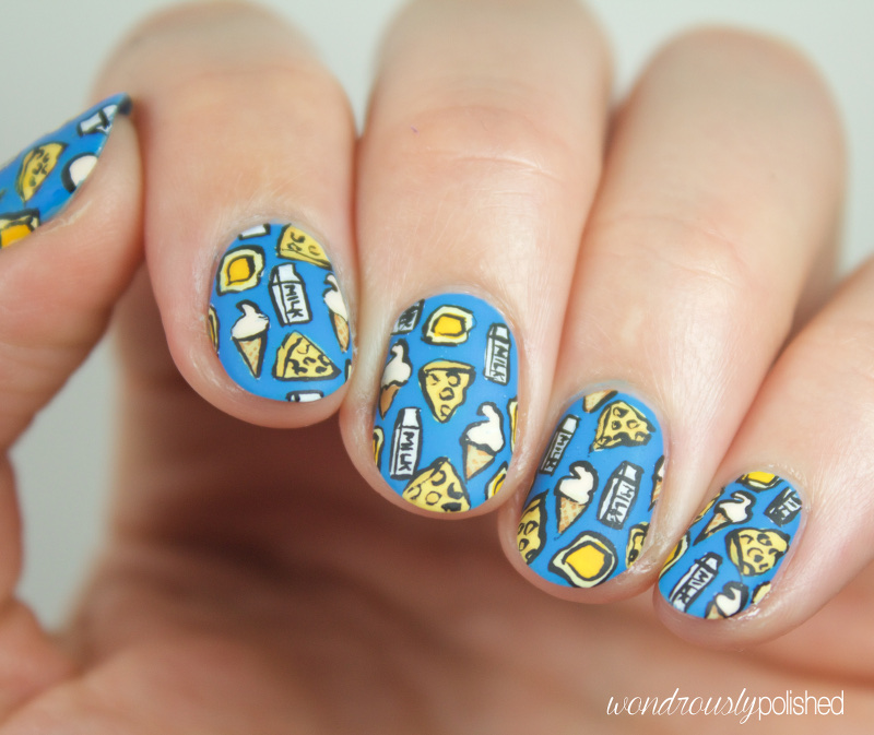 Wondrously Polished: The Digital Dozen does Food - Day 4: Dairy