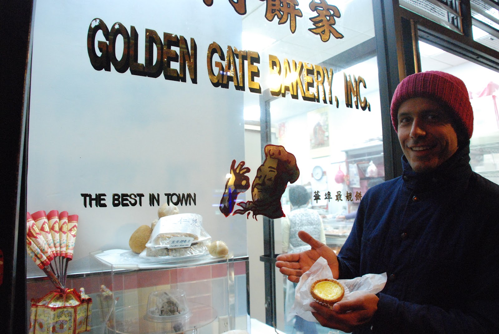 THE BIG EAT: (39) Egg Custard Tart @ Golden Gate Bakery