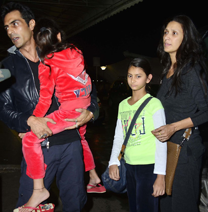 Bollywood Actor Arjun Rampal Family Photos