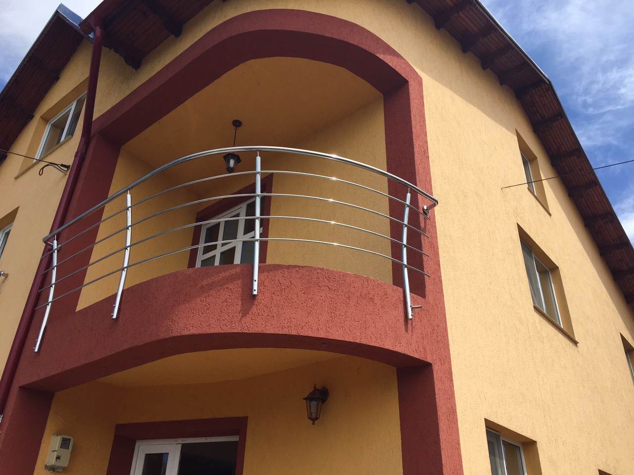 Balustrada inox pentru balcon - Zone Inox