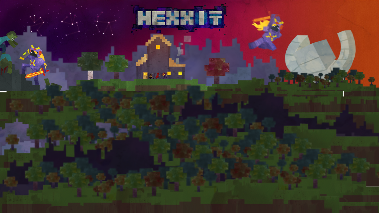 Minecraft Hexxit: Hexxit Wallpaper #2