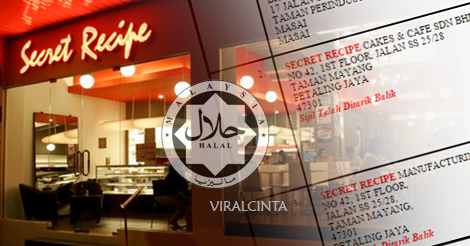 Terkini!! SEBAB Sijil Halal Secret Recipe ditarik Balik... - BocorLagi