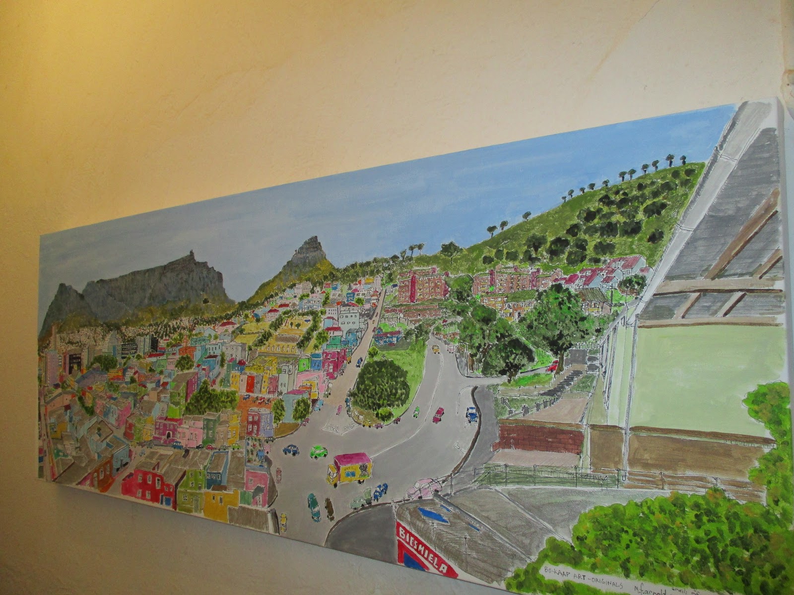 Bo-Kaap: Iconic Bo-Kaap painting
