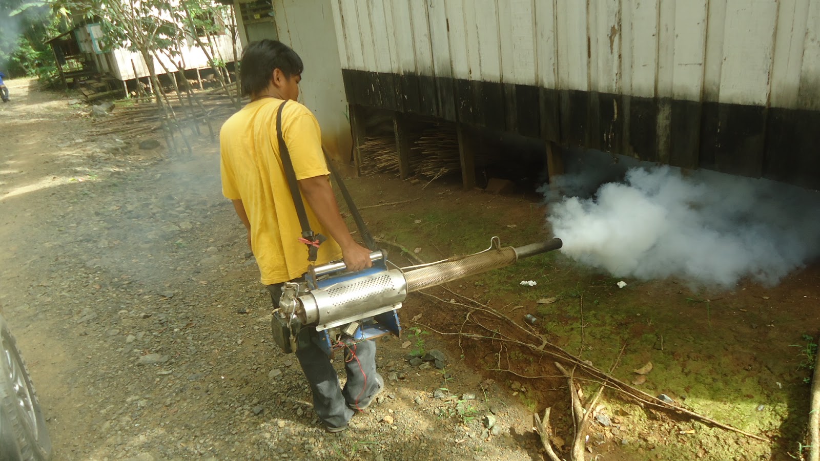 PELAKSANAAN KEGIATAN FOGGING DI PT. JHONLIN AGROMANDIRI | SHE