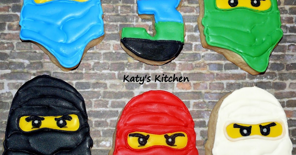 Katy's Kitchen: Ninjago Cookies