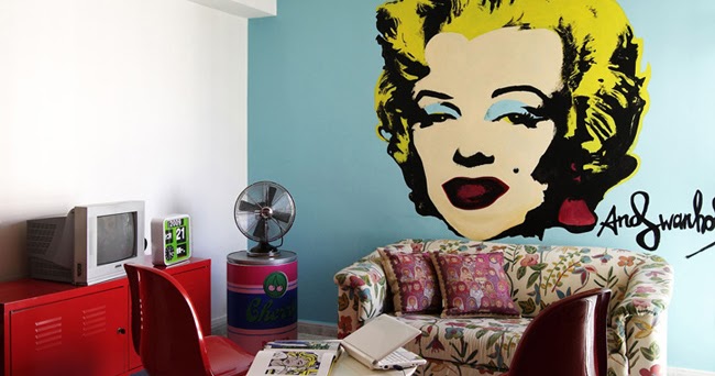 Inspiração: Pop Art Decor | Blog Vintage Pri | moda retrô, beleza ...