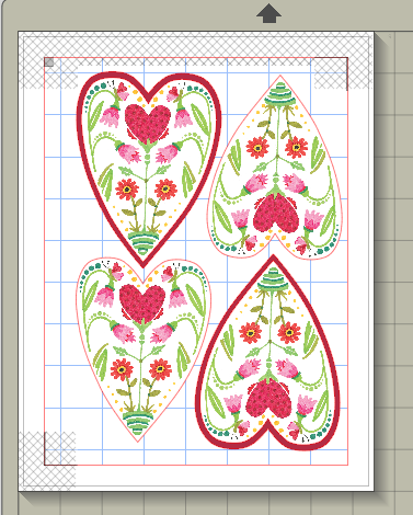 Capadia Designs: Heart Card with a Dozen Variations