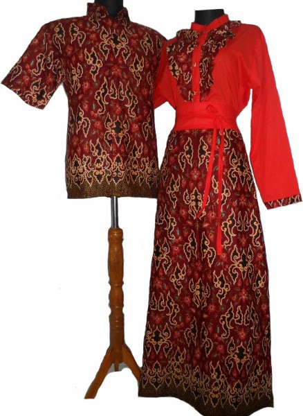 Model Baju Batik Pesta Muslimah - Batik Indonesia