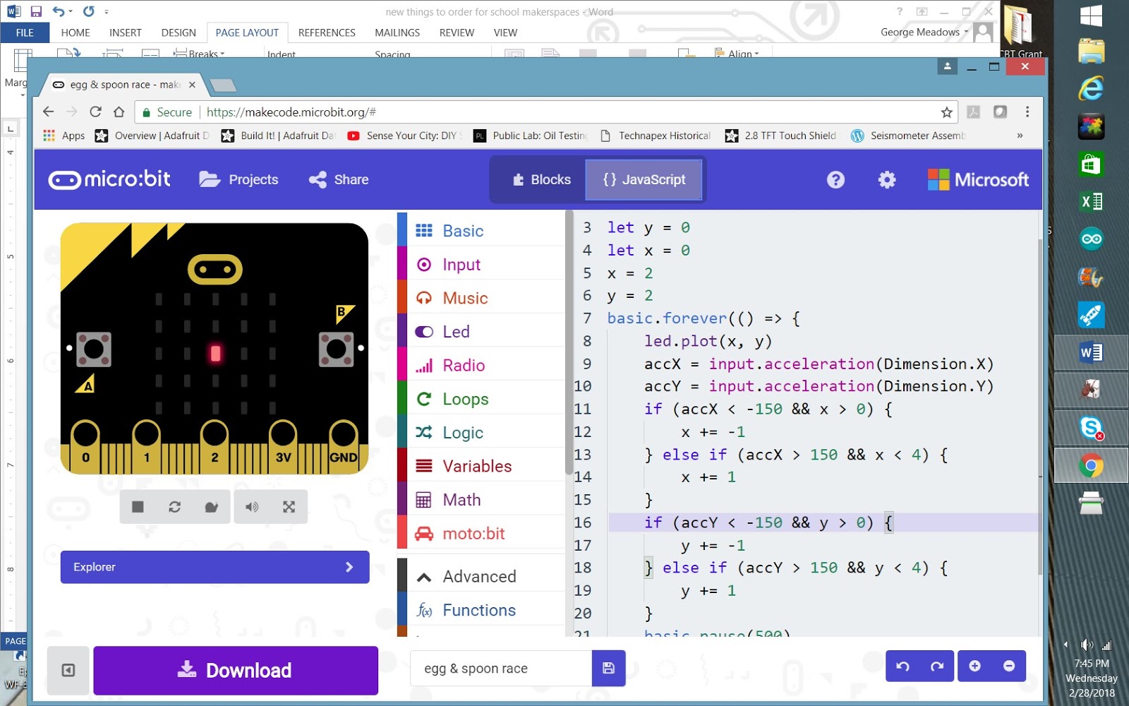 More Micro:bit Part 1