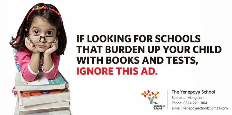 Print Advertisement idea, design, creative: School-Print-ads