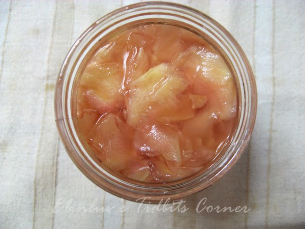 Elinluv's Tidbits Corner: Pickled Ginger In Natural Pink