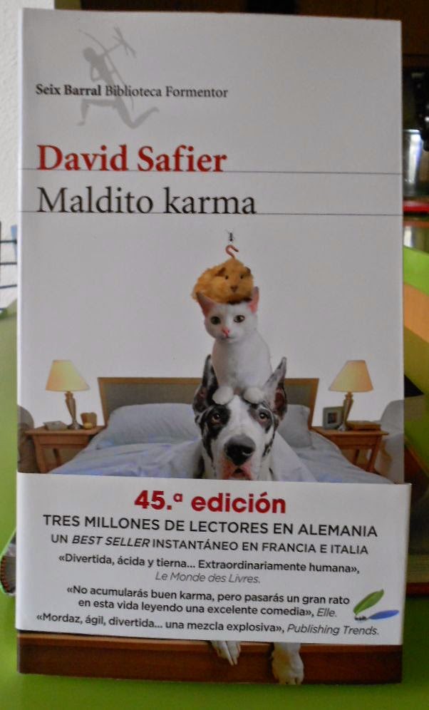 Copiando Libros: MALDITO KARMA, DE DAVID SAFIER