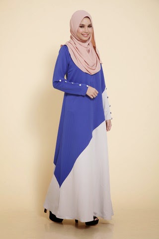 Kawasan Lynn Damya: Latest Jubah Design by MinimaLace Boutique :D