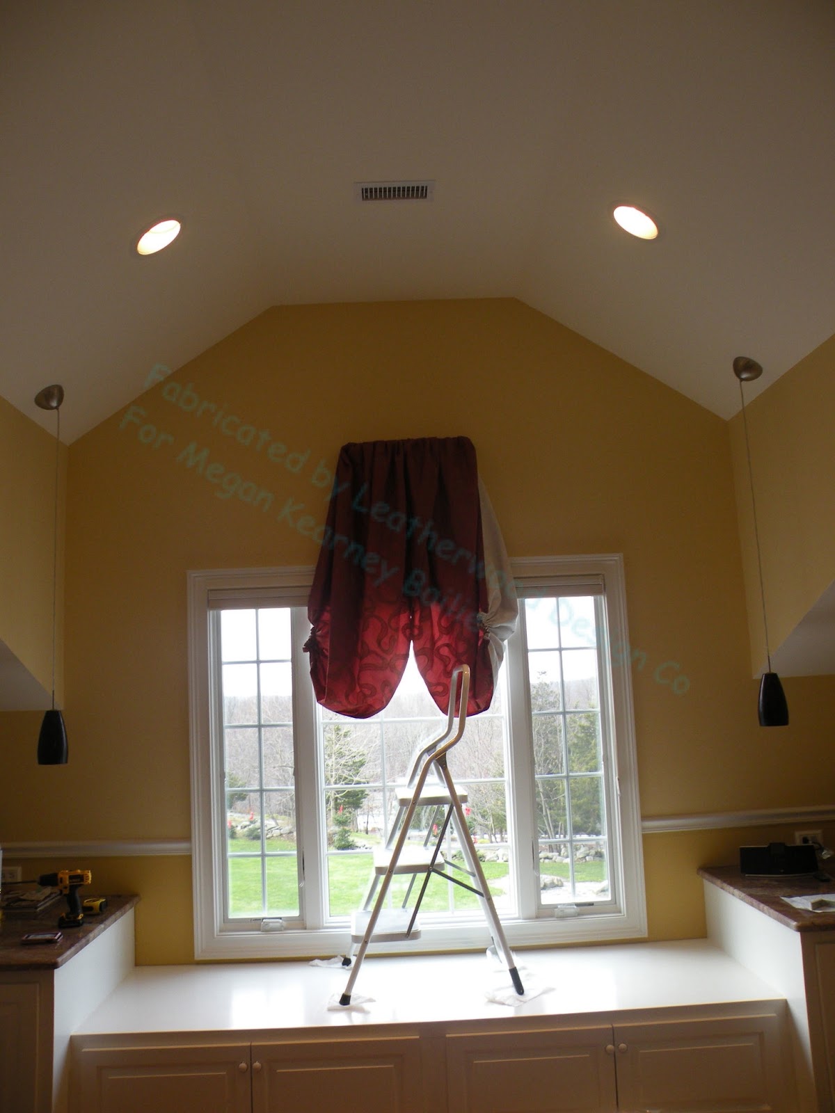 Leatherwood Design Co: Raised Swags installed!