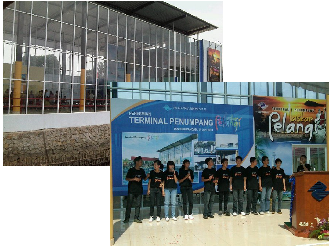 KPP PRATAMA TANJUNG PANDAN: Terminal Penumpang Laskar Pelangi