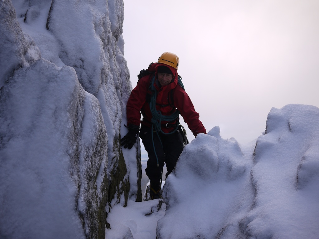 Rob Johnson: Bristly Ridge in the snow