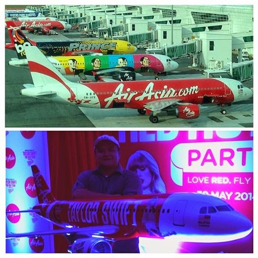 Digitista MediaWave: AirAsia launches Taylor Swift aircraft livery for ...