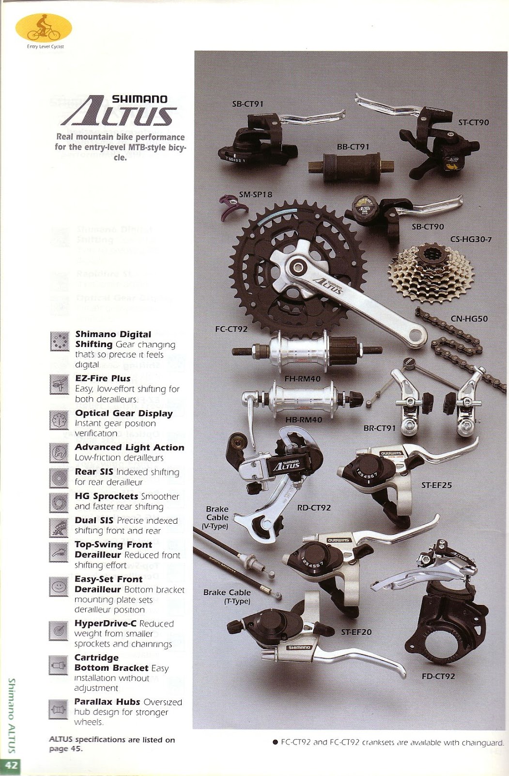 CATALOGUES SHIMANO: SHIMANO 1997