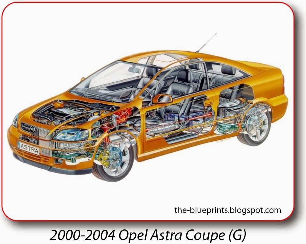 Vector Blueprints - Cars, Trucks, Busses and others: Opel - Illustrations