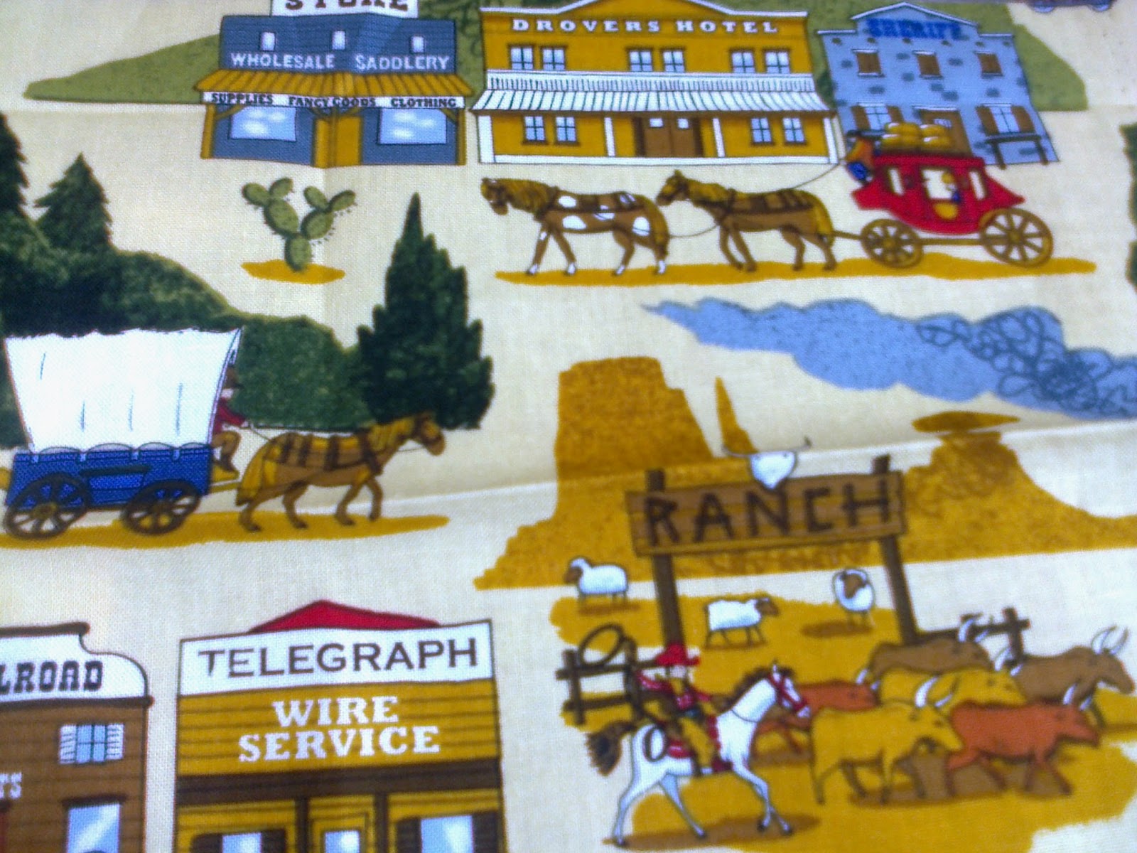 Lelima House: Fabric Stash 59 : Cowboy Lifestyle