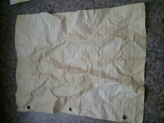 Teaching-365: Day 13: Tea-Stained Paper